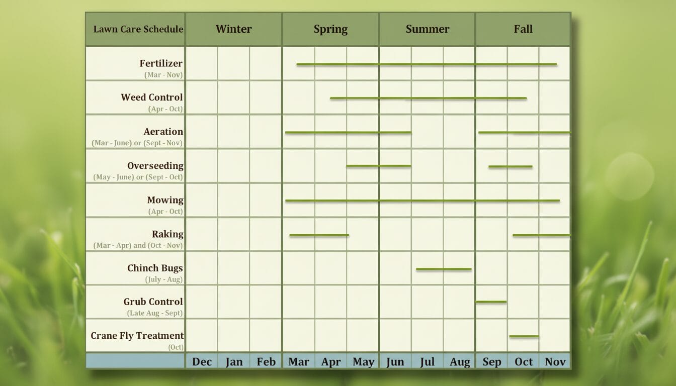 A Simple Seasonal Schedule for a Healthier Lawn - Dr. Green